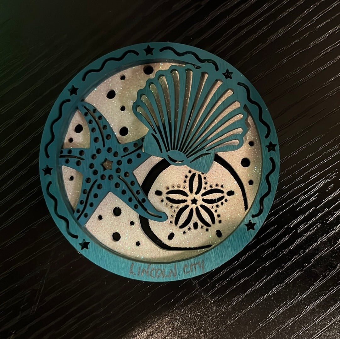 Laser Cut Wood Magnet Shells